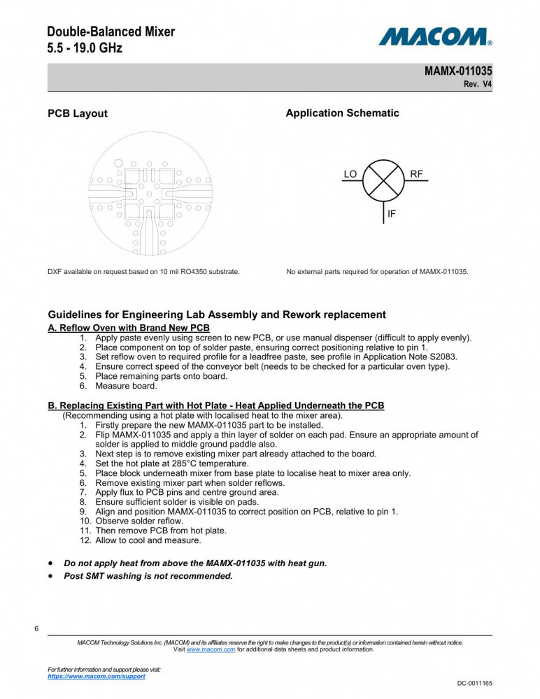 MAMX-011035 datasheet page 6
