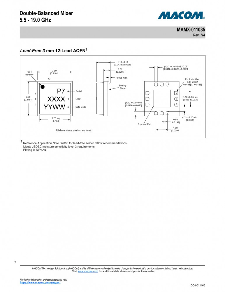 MAMX-011035 datasheet page 7