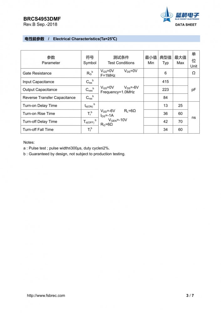 BRCS4953DMF-B datasheet page 3