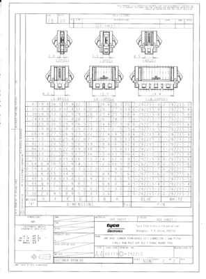 TE Connectivity 1-292215-0 Rectangular Connector Adapter