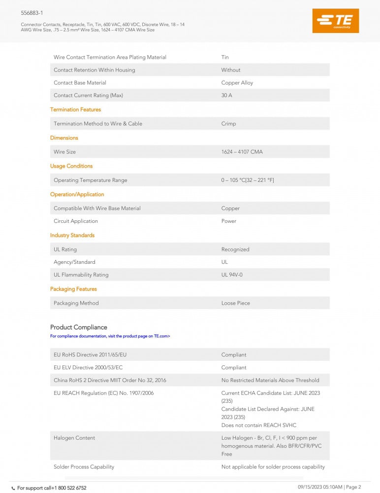 556883-1 technical document page 2