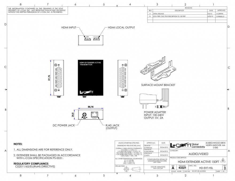 HD-EXT-HSL technical document preview