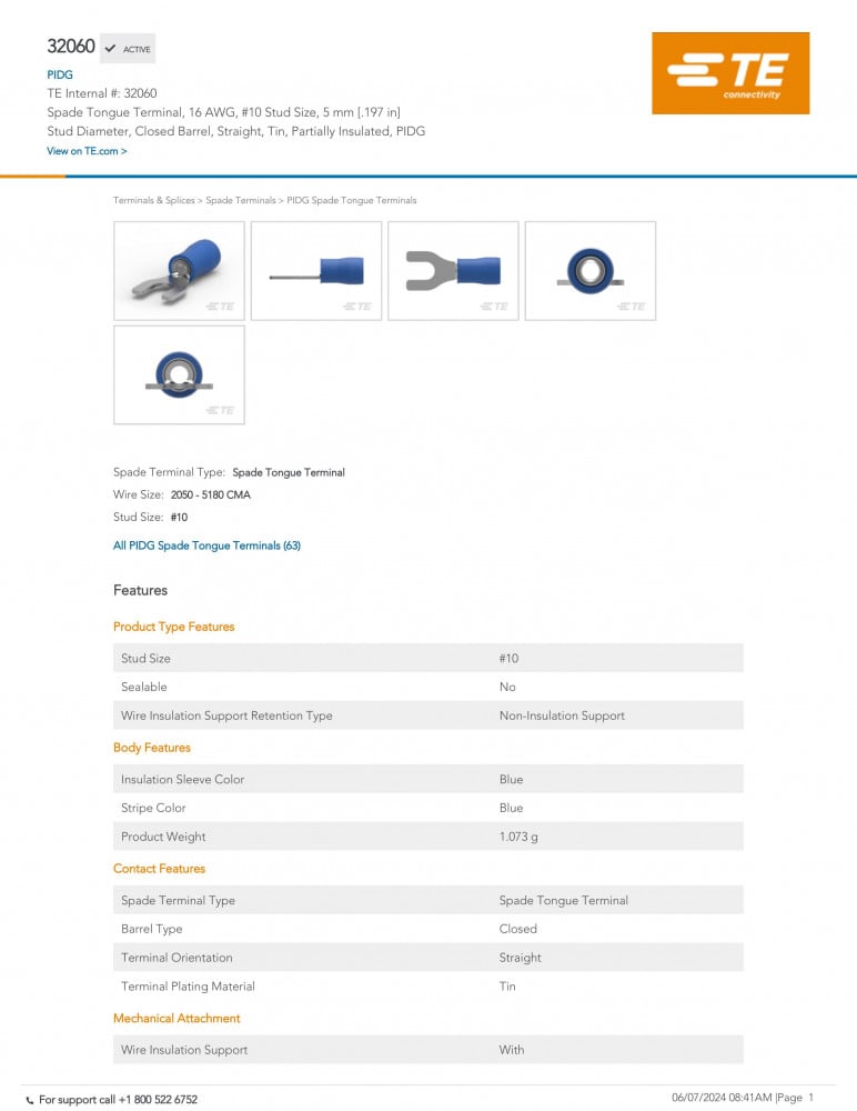 32060 technical document page 1