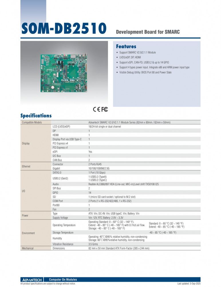 SOM-DB2510 technical document page 1