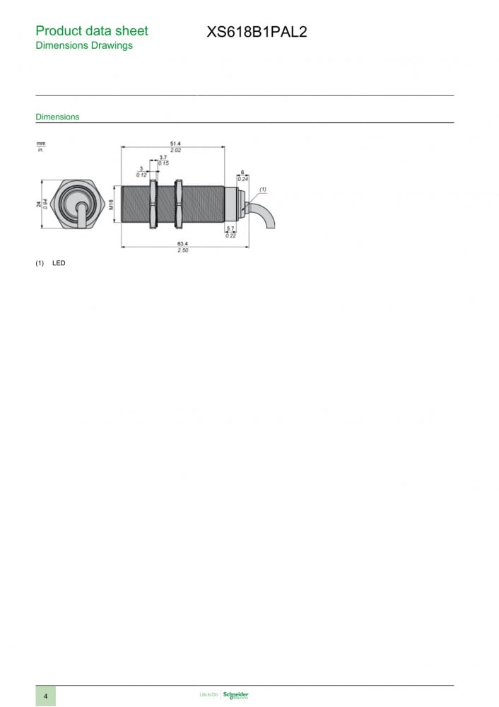 XS618B1PAL2 technical document page 4