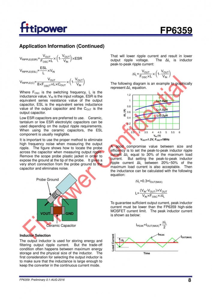 FP6359S6 datasheet page 8