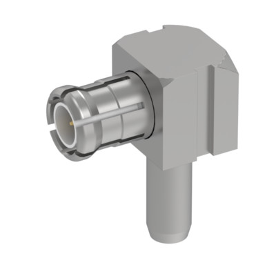 MCX / RIGHT ANGLE PLUG CRIMP TYPE NON MAGNETIC CABLE 2.6/50 S for sale