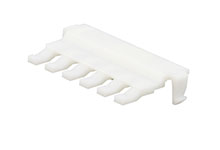 2.54mm Pitch SL Terminal Position Assurance (TPA) Retainer, Single Row, Version N, Positive Latch, 7 Circuits, Natural for sale