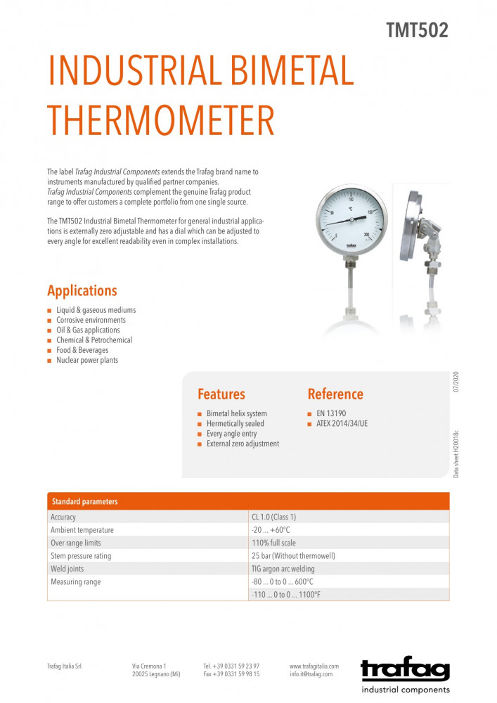 TMT502 technical document page 1
