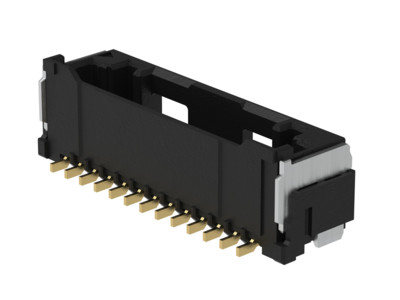 1.50mm Pitch CLIK-Mate Wire-to-Board PCB Receptacle, Single Row, Surface Mount, Vertical, 0.10µm Gold (Au) Plating, 14 Circuits, Natural