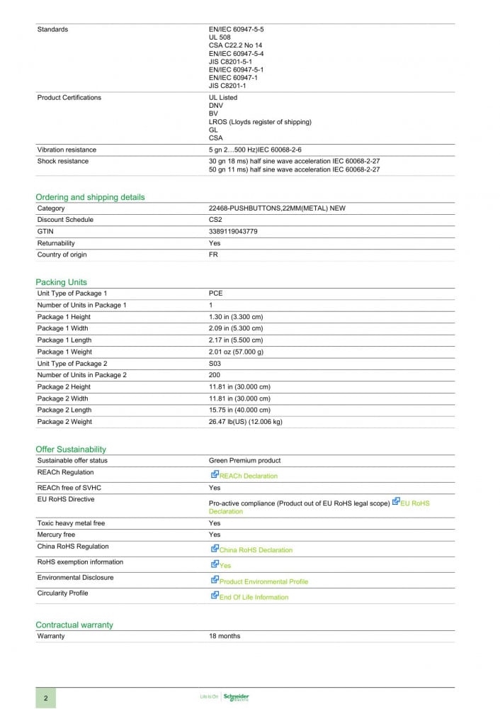 ZB4BW7L3741 technical document page 2
