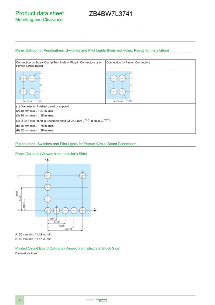 ZB4BW7L3741 technical document page 4