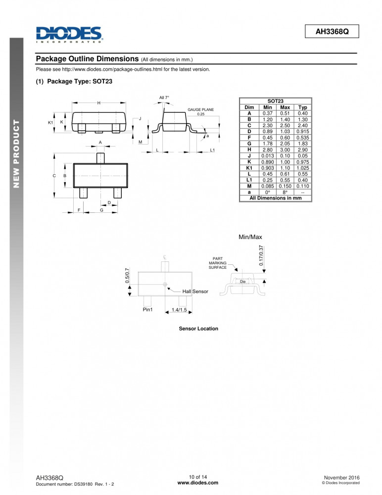 AH3368Q datasheet page 10