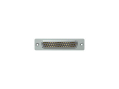 D-SUB High Density • 44-pos. • Socket • Solder pin straight • Threaded rear spacer • Quality class 3 • UNC 4-40 for sale