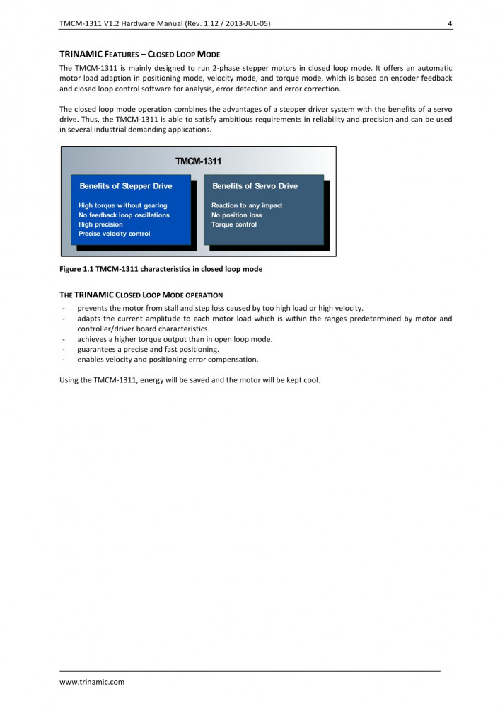 TMCM-1311 document preview, page 4