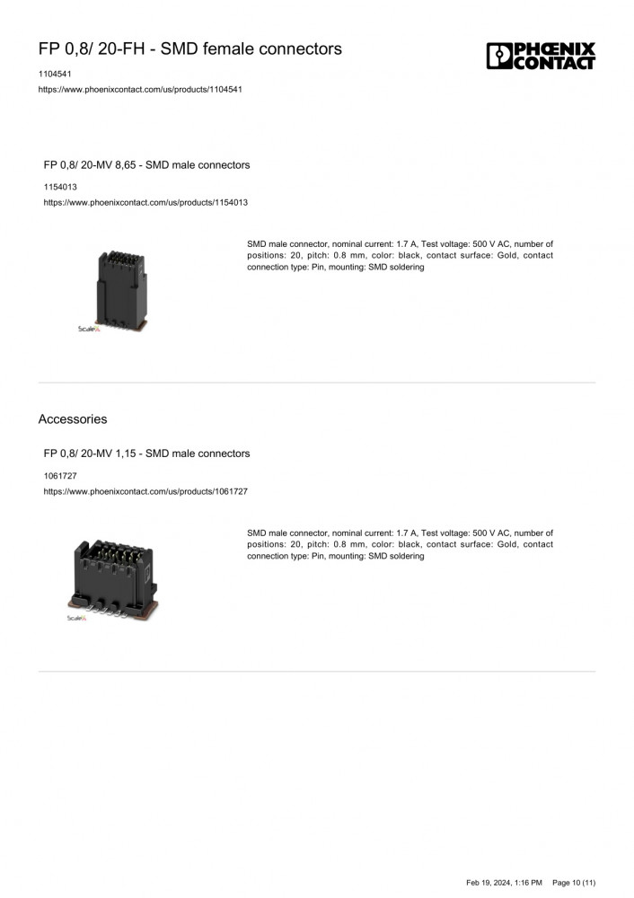 Phoenix Contact 1104541 datasheet page 10