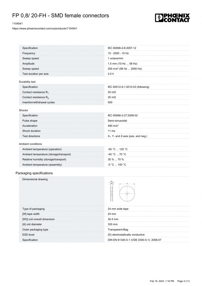 Phoenix Contact 1104541 datasheet page 4