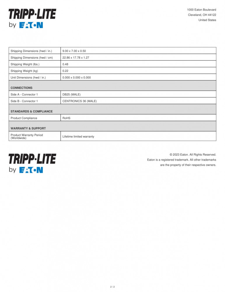P606-006 technical document page 2
