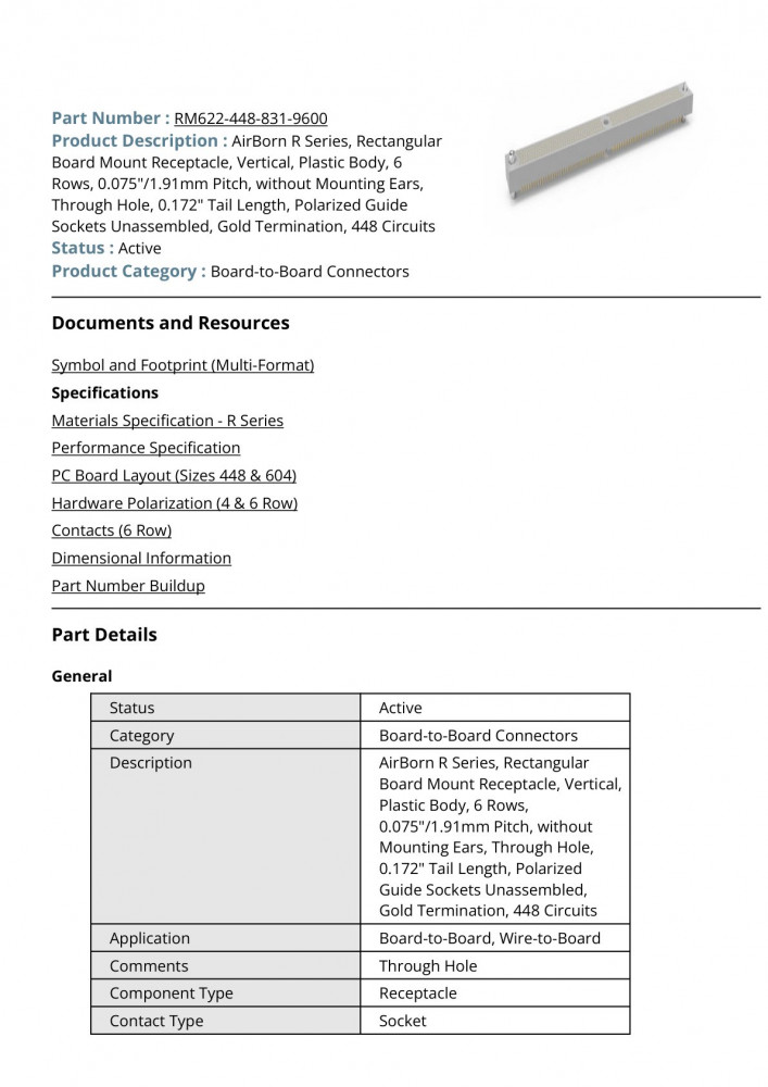 RM622-448-831-9600 technical document page 1