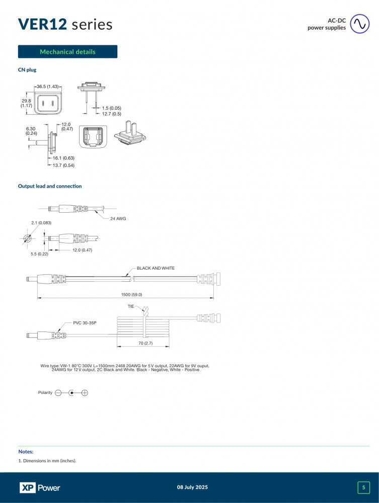 VER12 series document page 5