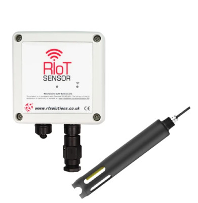 WALL MOUNT, NITRATE & TEMPERATURE RF SENSOR TRANSMITTER, 868MHz, UP TO 5KM RANGE, IP67 ENCLOSURE for sale