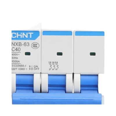 CHINT NXB-63 3P C40 Miniature Circuit Breaker