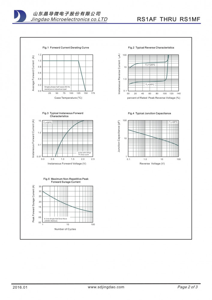 RS1KF datasheet page 2