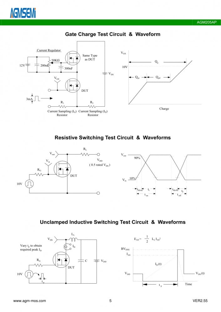 AGM205AP datasheet page 5