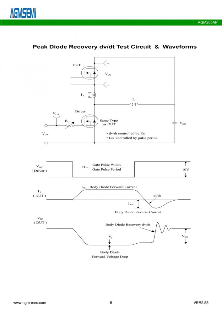 AGM205AP datasheet page 6