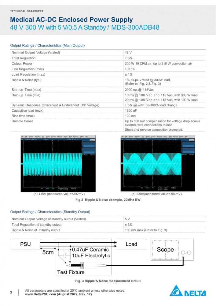 MDS-300ADB48 AA datasheet page 3