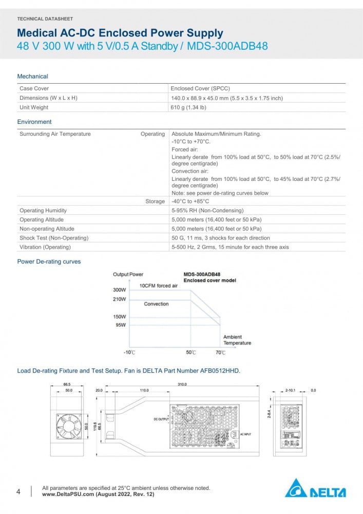MDS-300ADB48 AA datasheet page 4