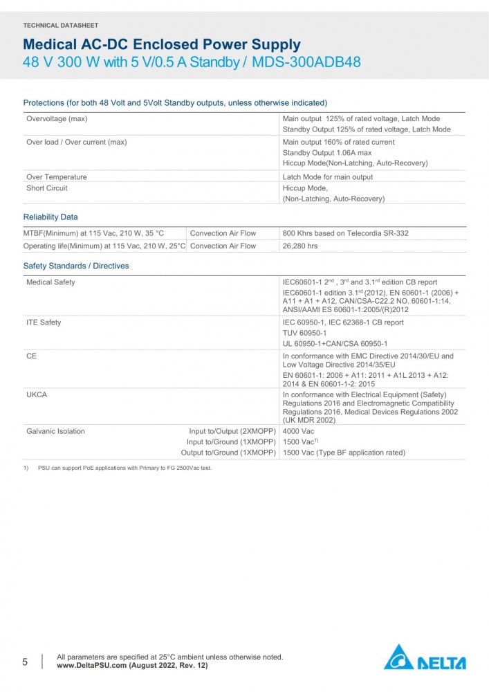 MDS-300ADB48 AA datasheet page 5