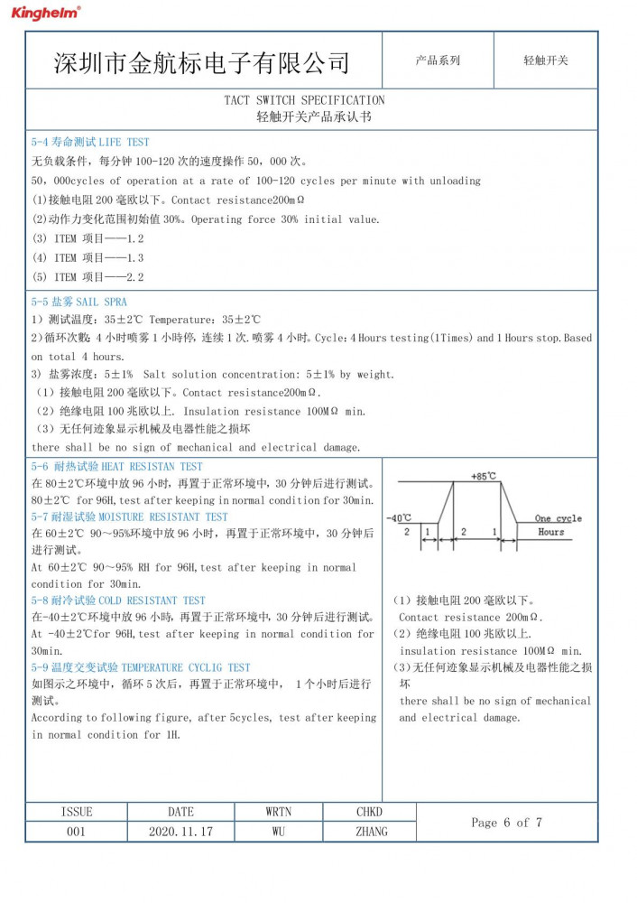 KH-12X12X7H-TJ-FS approval sheet page 6