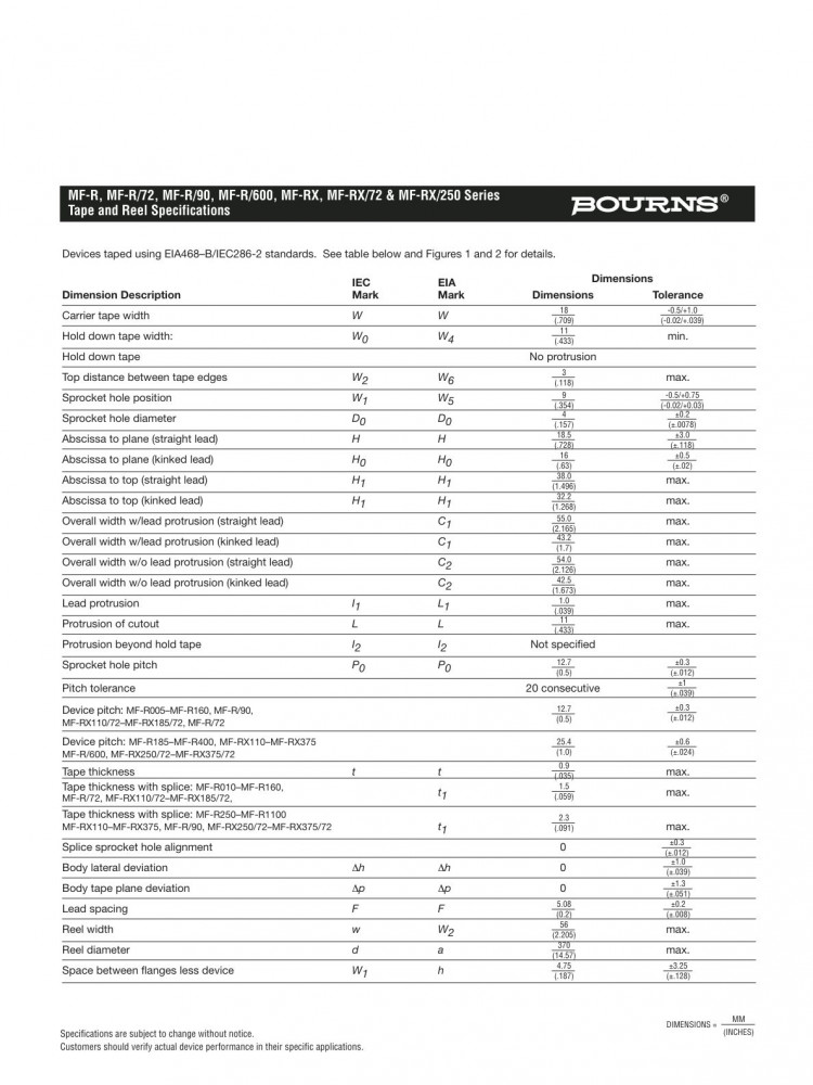 MF-R075/90 technical document page 3