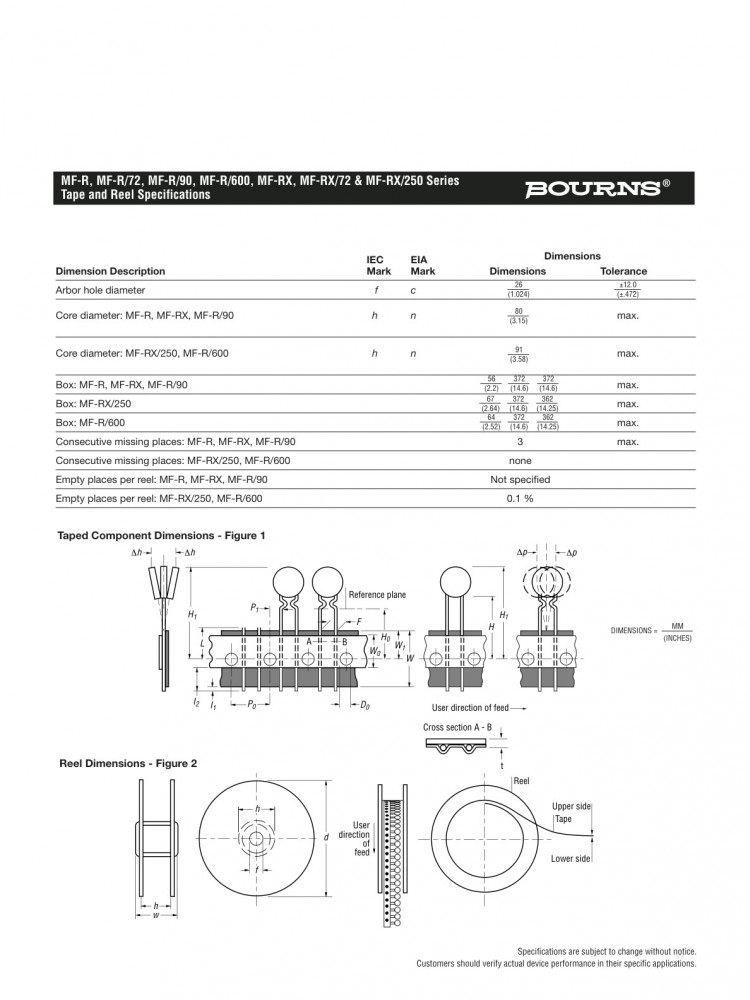 MF-R075/90 technical document page 4