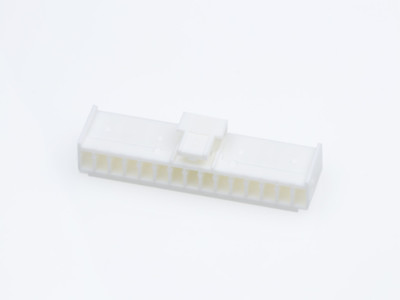 MicroClasp Receptacle Housing, 2.00mm Pitch, Positive Lock, Dual Row, 34 Circuits, White