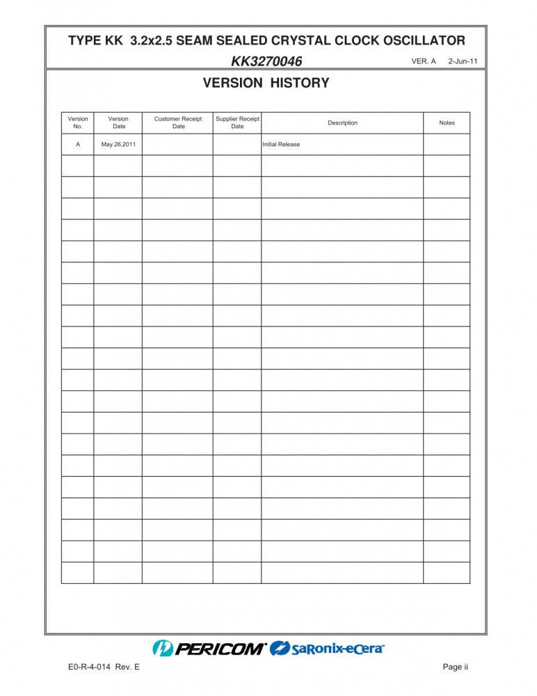 KK3270046 specification page 2
