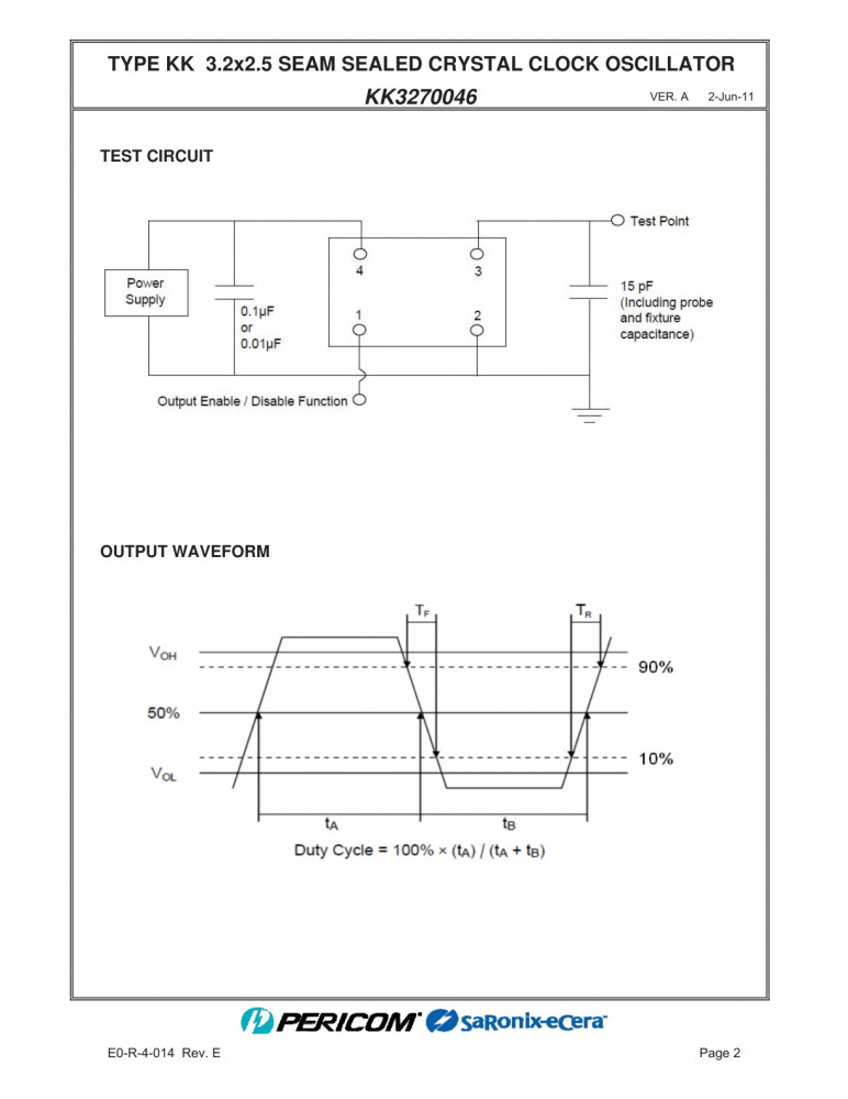KK3270046 reliability page