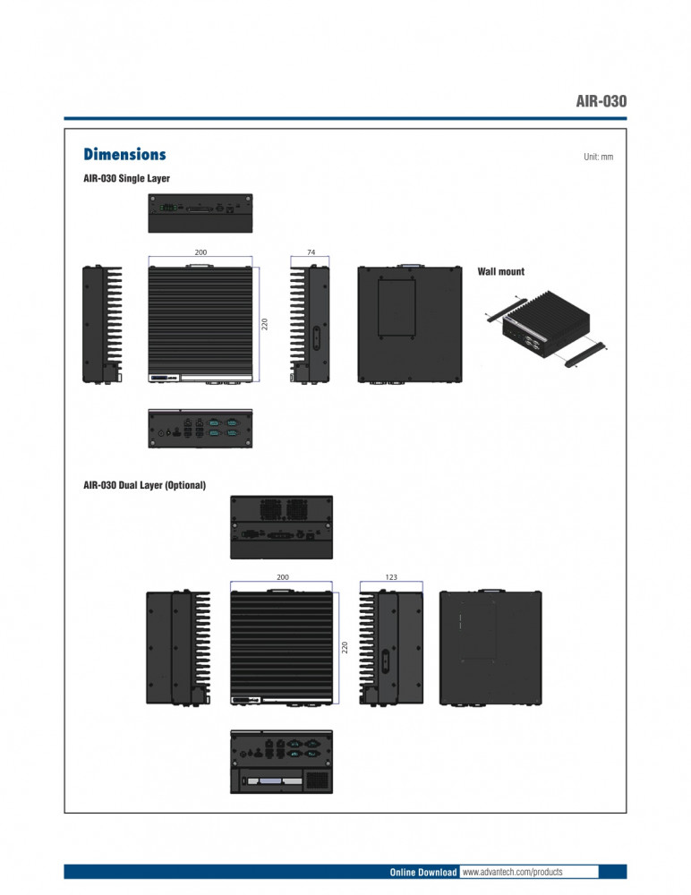 AIR-030 technical document page 2