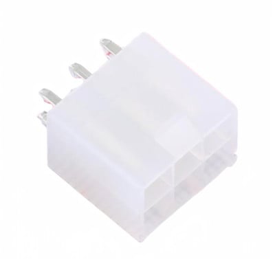 HanElectricity 9357WV-2X4P Male Pin Header Connector, 2x4 Pin
