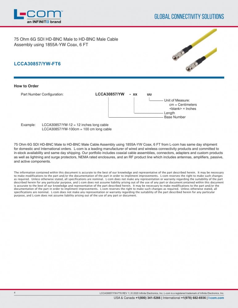 LCCA30857/YW-FT6 datasheet page 4
