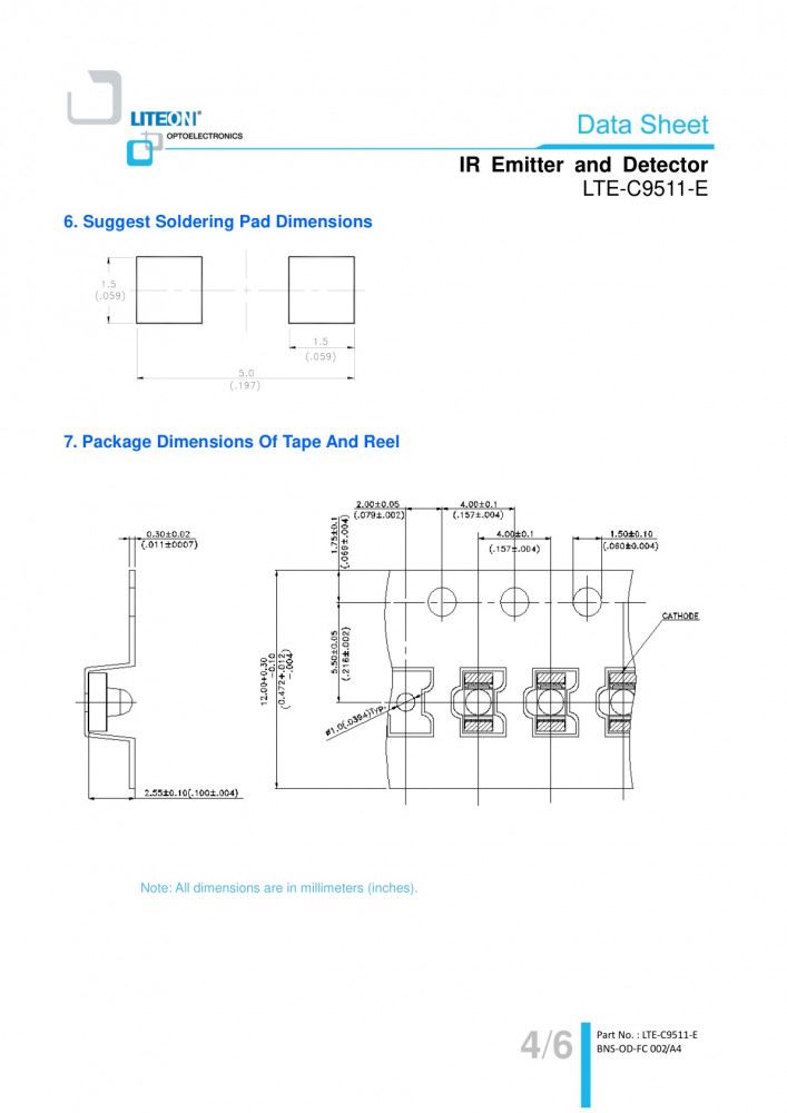 LTE-C9511-E datasheet page 5