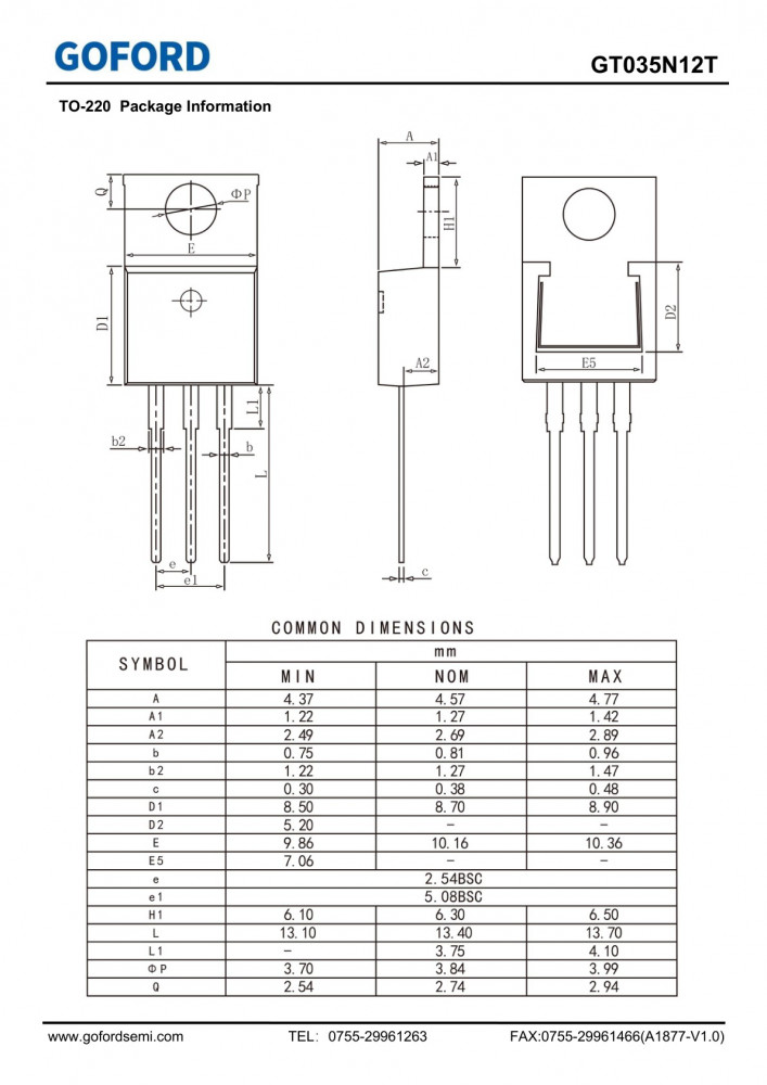 GT035N12T datasheet page 6