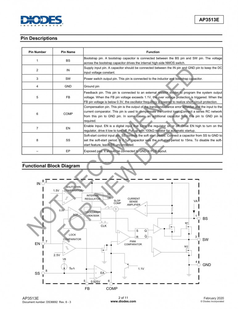 AP3513E datasheet page 2