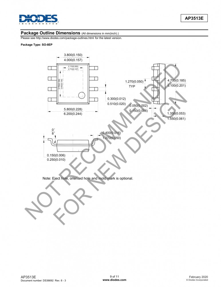 AP3513E datasheet page 9
