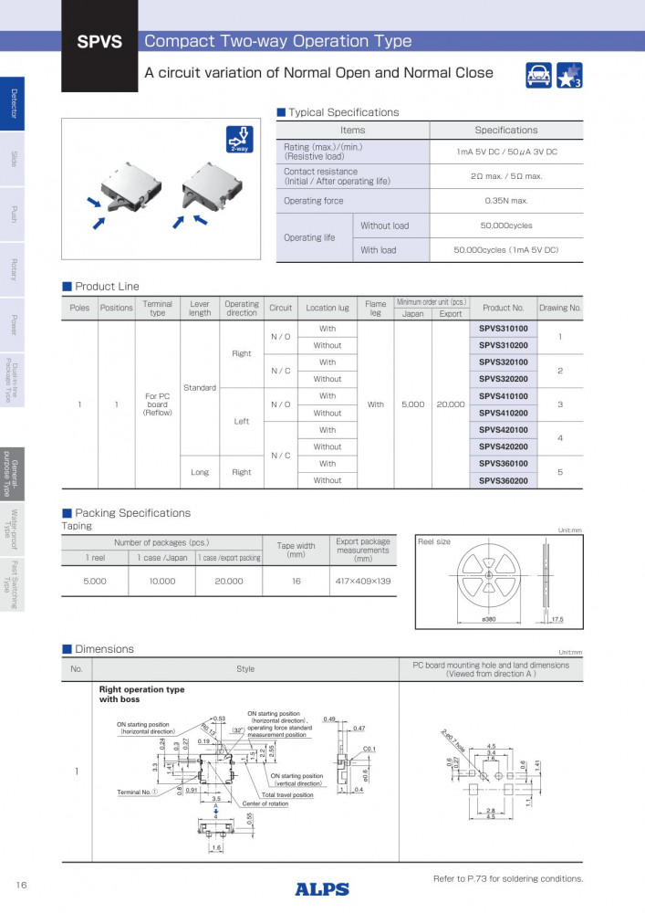 SPVS410200 technical document page 1