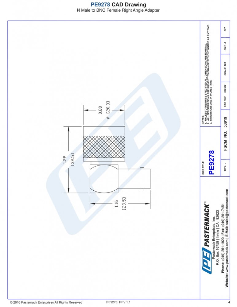 PE9278 technical document page 4