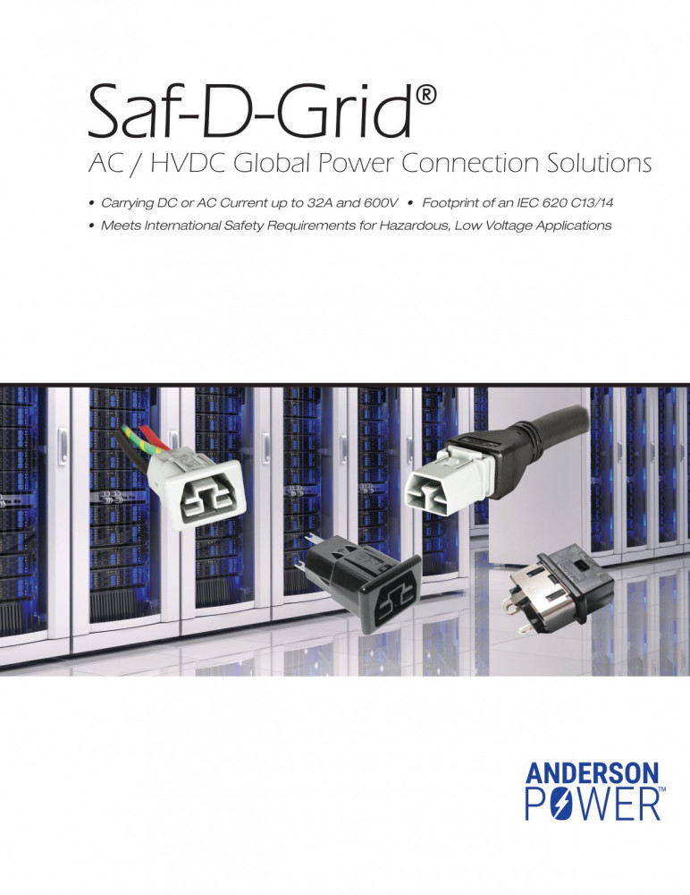 Anderson Power Saf-D-Grid technical document page 1