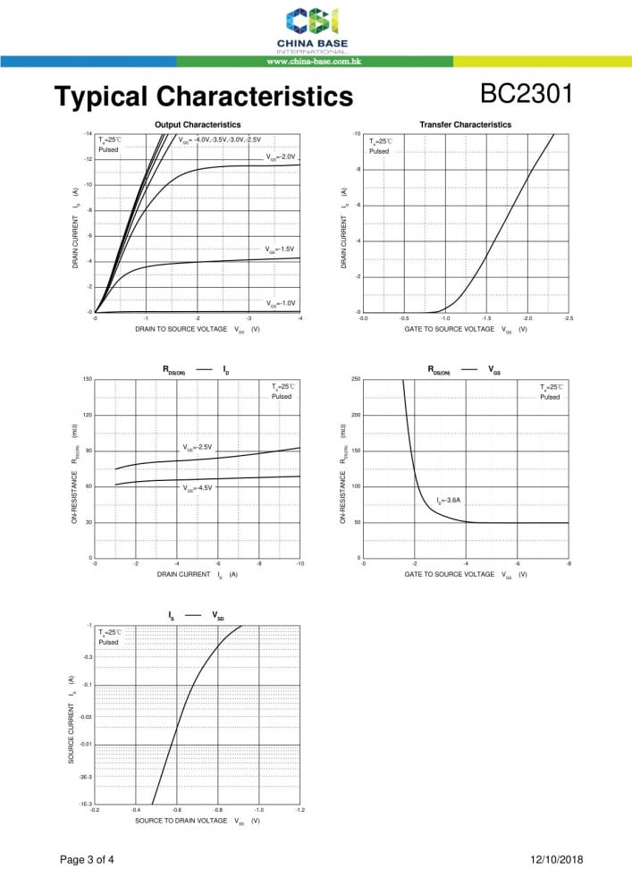 BC2301 datasheet page 3