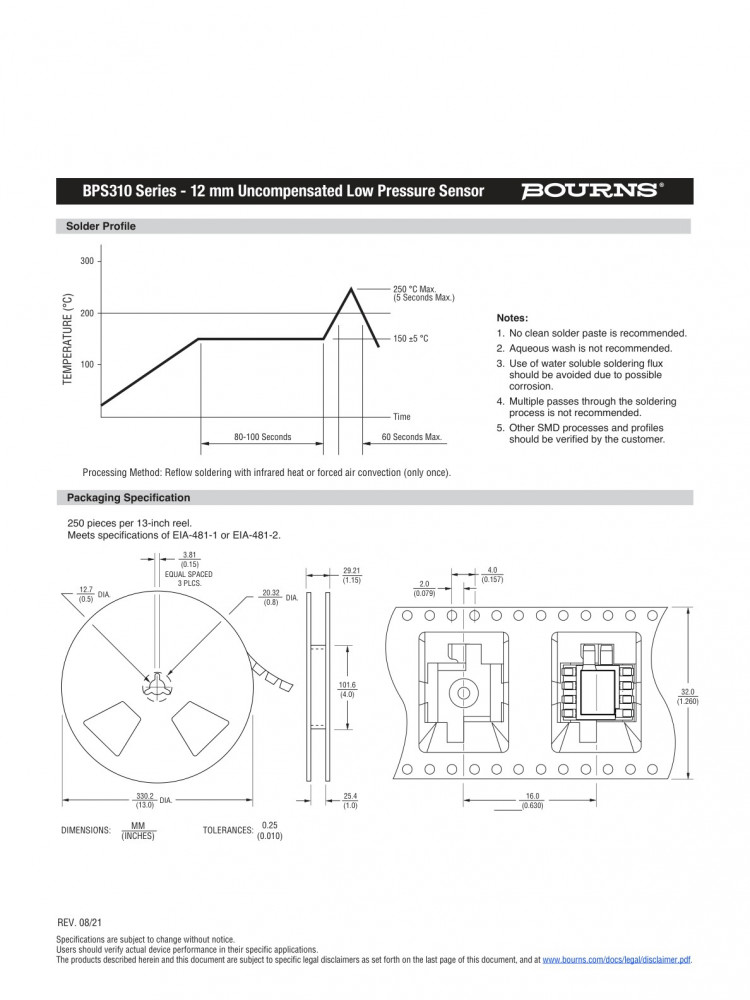 BPS310 datasheet page 4